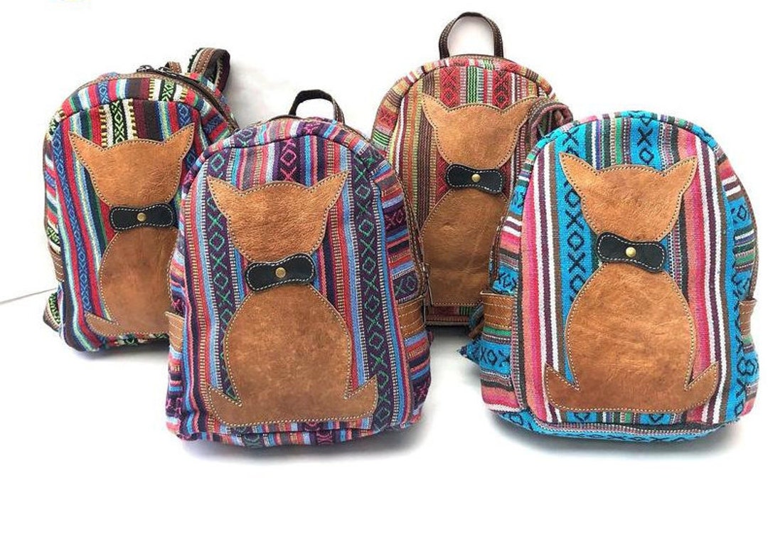 Tibetan Cat Backpack - Etsy
