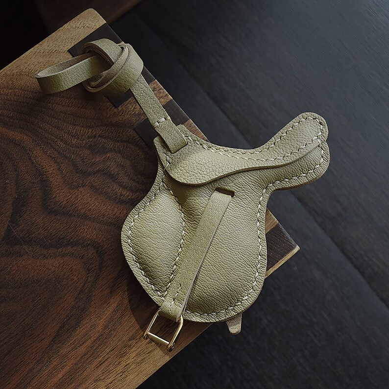 Leather Keychain / Saddle Keychain / Saddle Bag Pendant / Original ...
