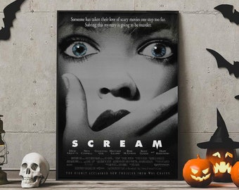 Scream Poster 1996 - Etsy