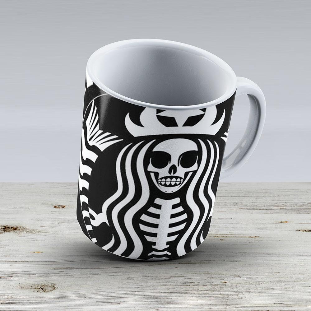 Starbucks skeleton cup Ceramic Skeleton Coffee Mug Gift | Etsy