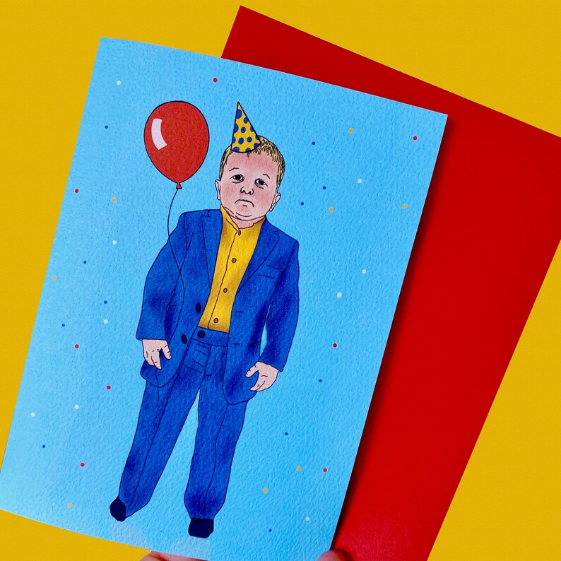 Hasbulla Inspired Birthday Card - Etsy