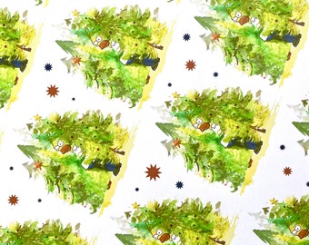 Simpson Wrapping Paper - Etsy
