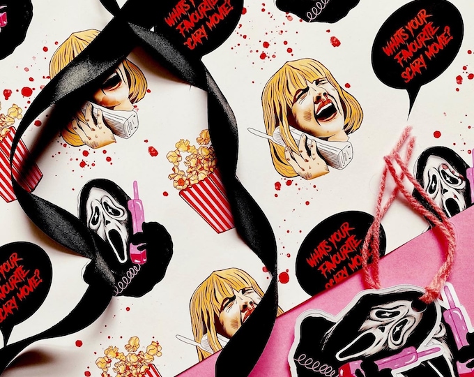 Movie wrapping paper - Etsy UK