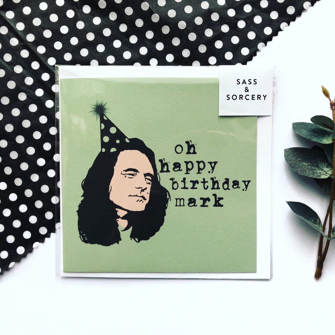 Happy Birthday Mark the Room Birthday Card | Etsy