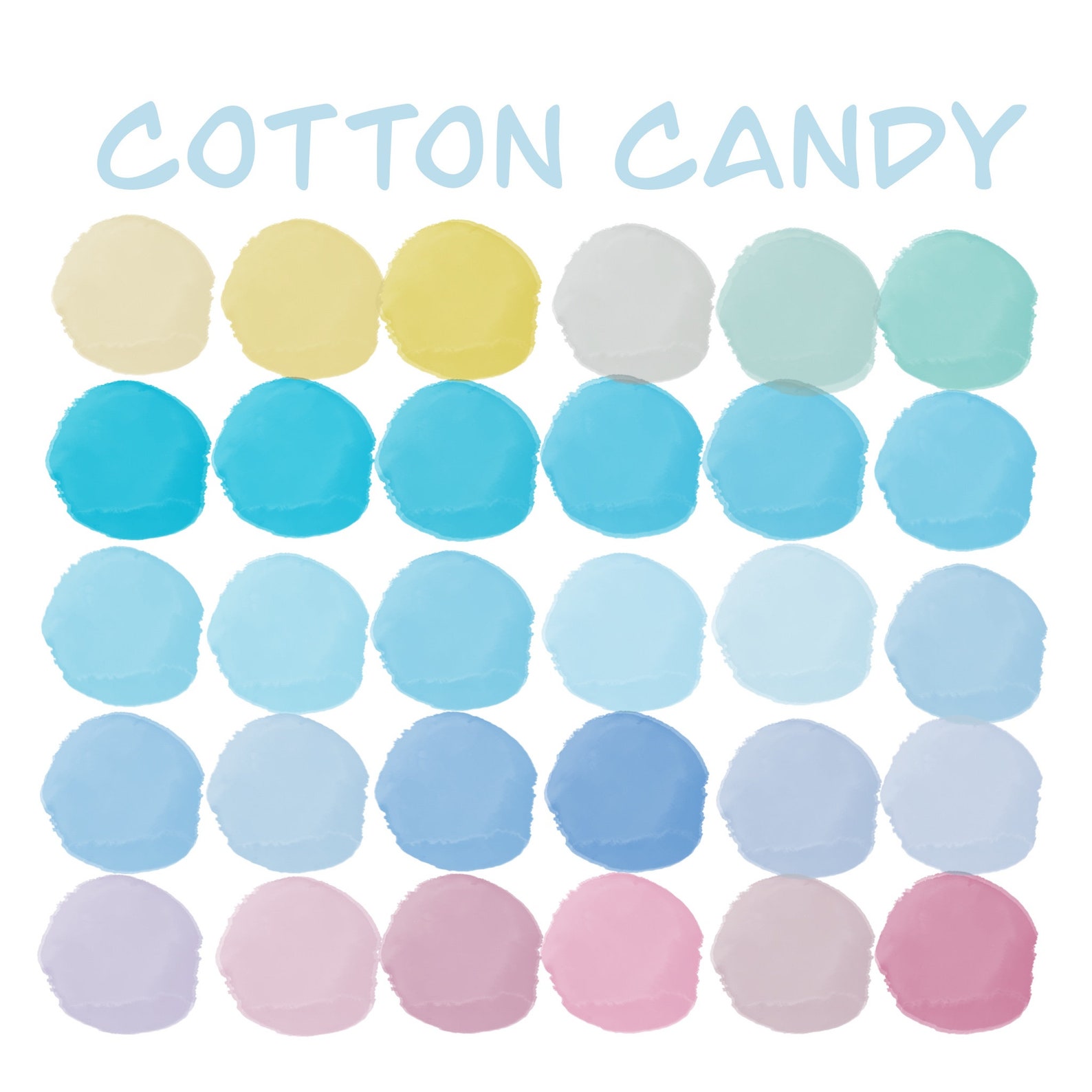 Cotton Candy Color Palette