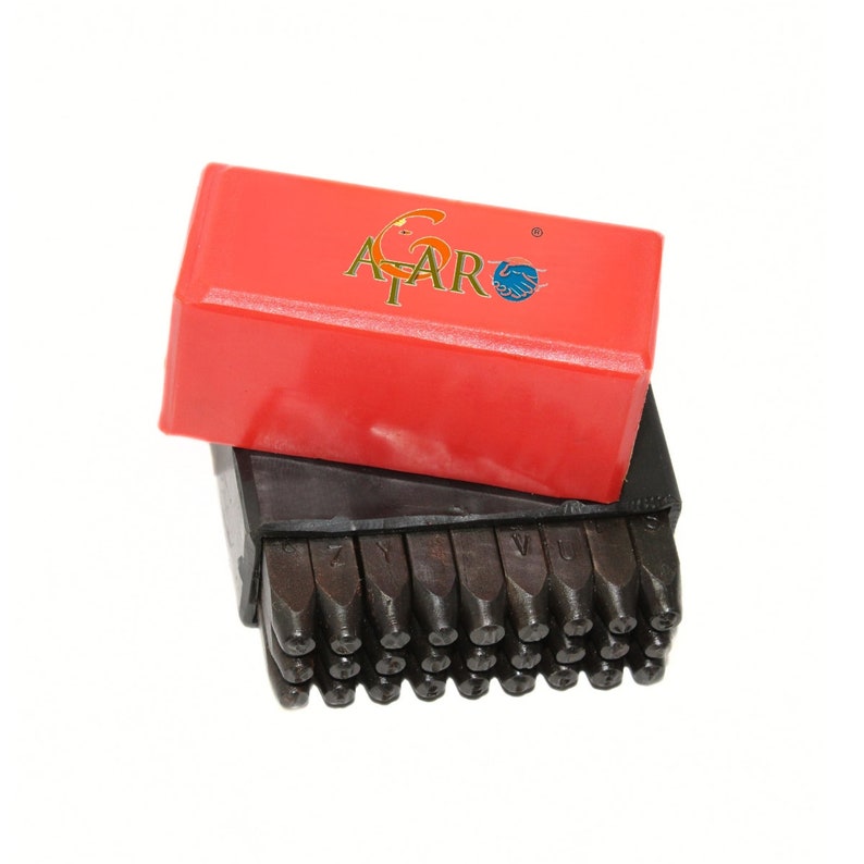 ATAR 27 Jewelers Alphabet Stamp Set: Craft Punch Tool (0.8mm-4mm) - Etsy