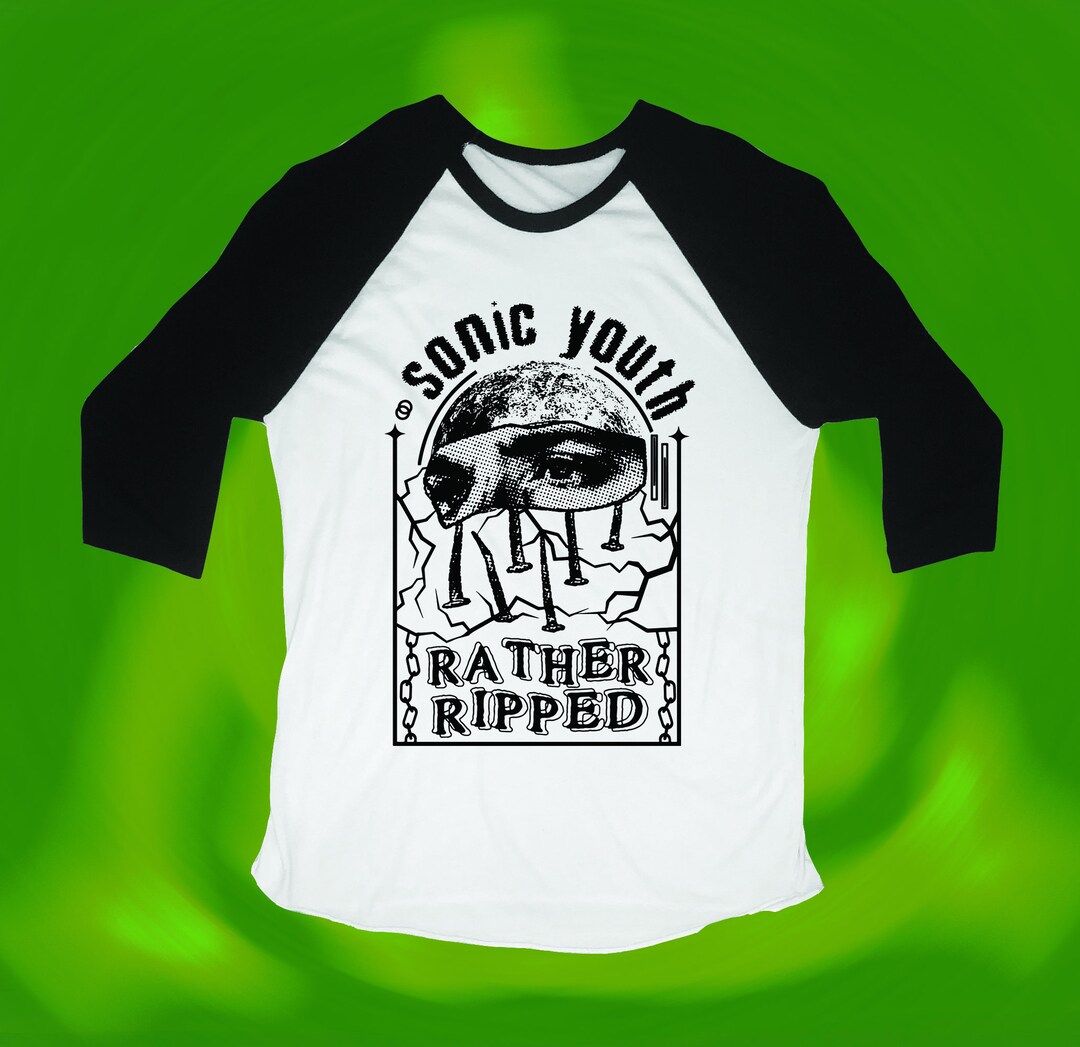 Sonic Youth Shirt / Sonic Youth Baseball Shirt / Pj Harvey / Blondie ...