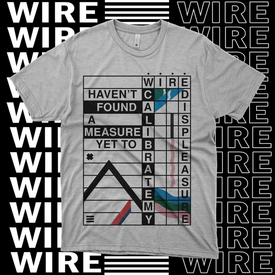 Wire T-shirt Wire Band Shirt Post Punk New Wave Music Mannequin the ...