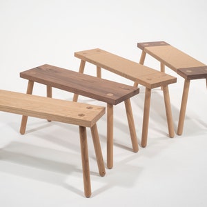 Oak Bench With Danish Cord / Scandinavian / Scandi / Mid Century - Etsy