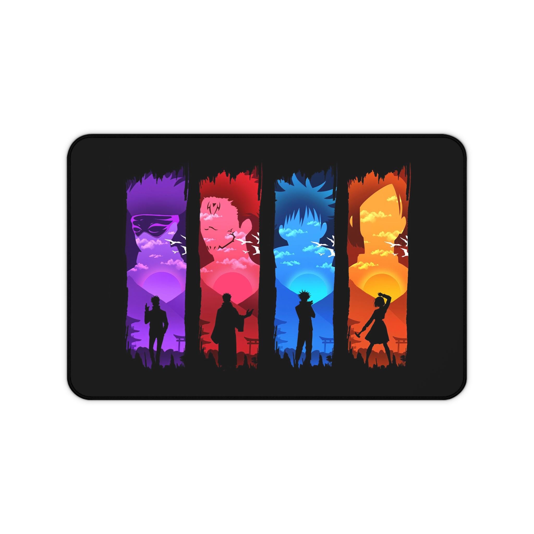 Anime Desk Mat, Gojo Gaming Mousepad, Jujutsu Fan Gift, Office Decor ...
