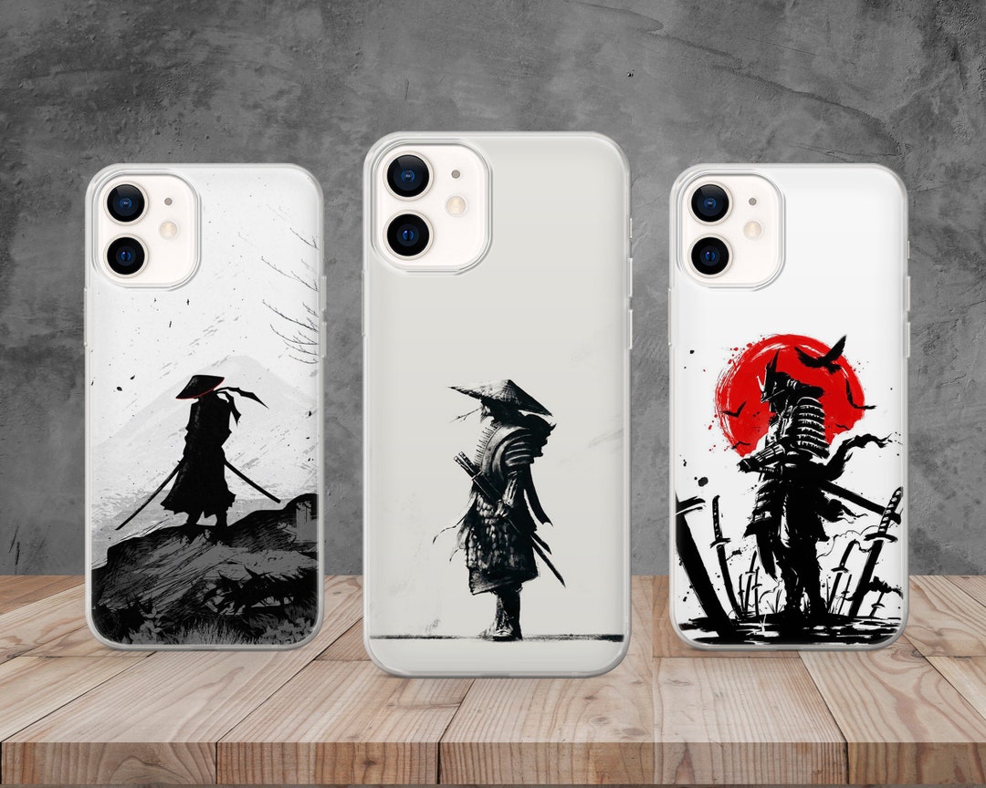Samurai Phone Case Japan Cover for iPhone 15, 14, 13, 12, 11, X ...