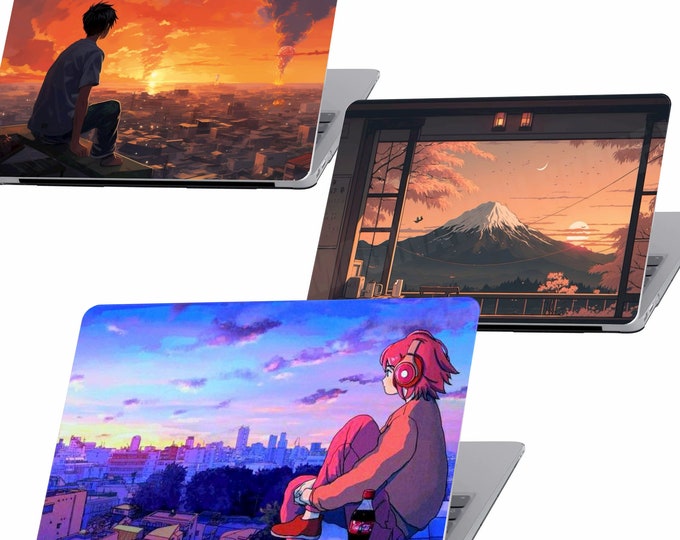 Custom Painted Anime Laptop Cover for MacBook - Etsy Canada