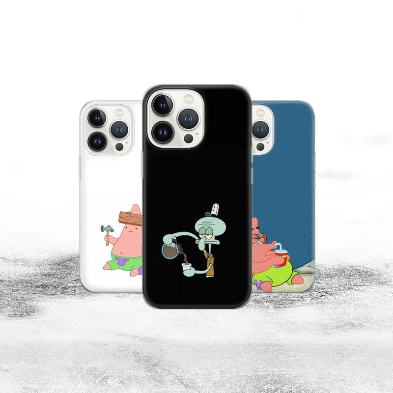 iPhone 8 Plus Spongebob Case - Etsy