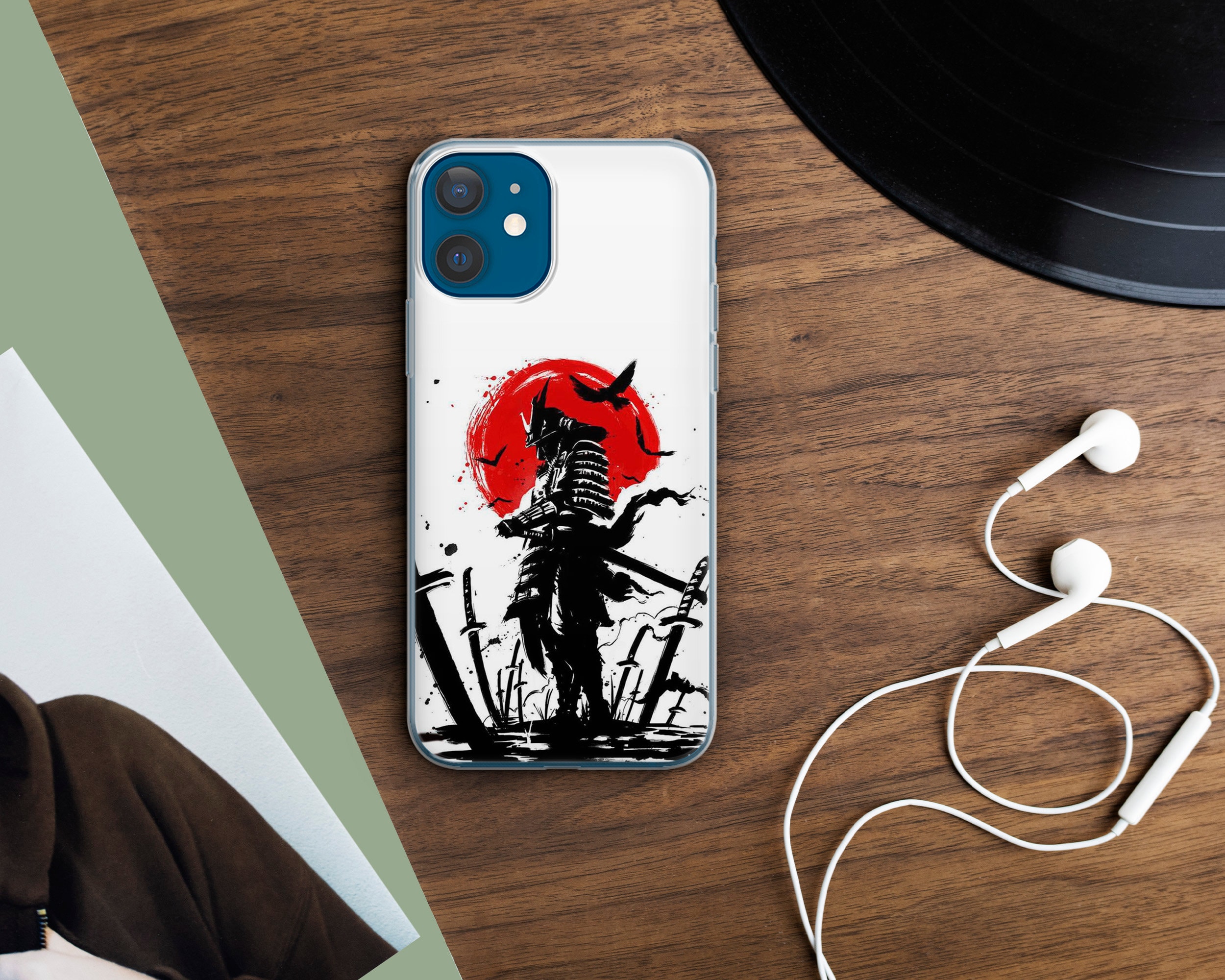 Samurai Phone Case Japan Cover for iPhone 15, 14, 13, 12, 11, X ...