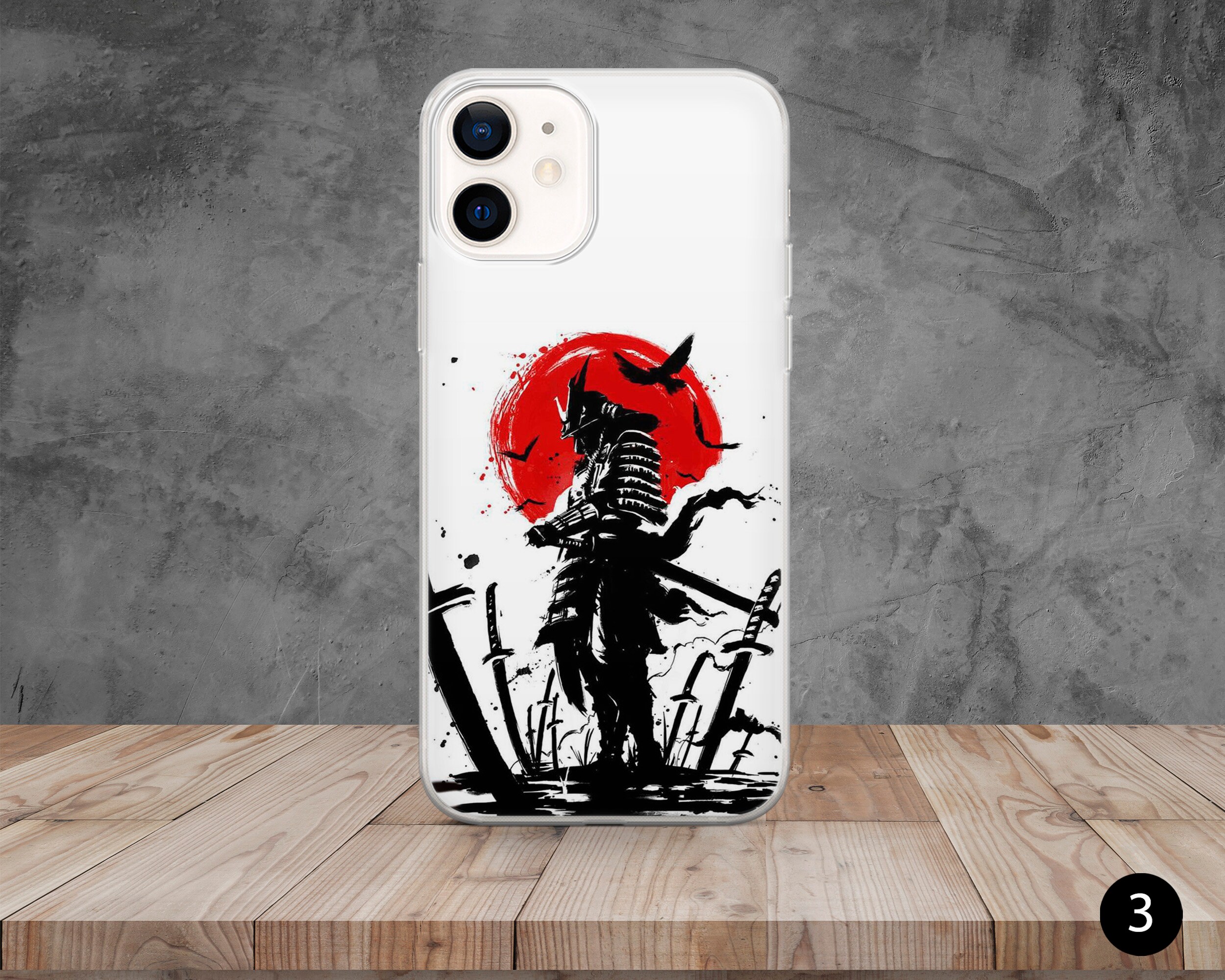 Samurai Phone Case Japan Cover for iPhone 15, 14, 13, 12, 11, X ...