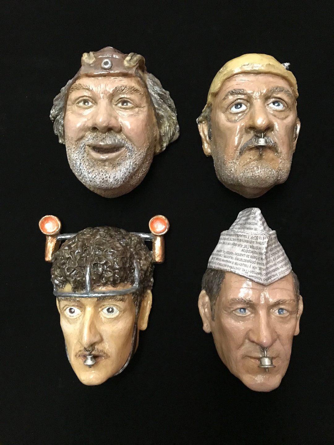 The Collectible Magnet Figurinesof the Fantastic Comedy Film From the ...