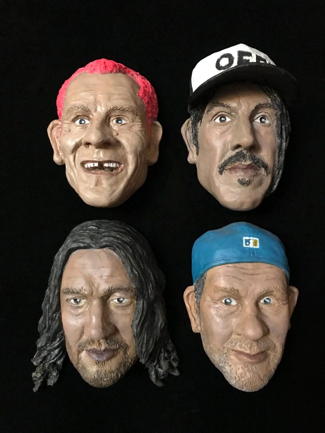 Collectible Magnetic Figures of the Classic Red Hot Chili Peppers ...