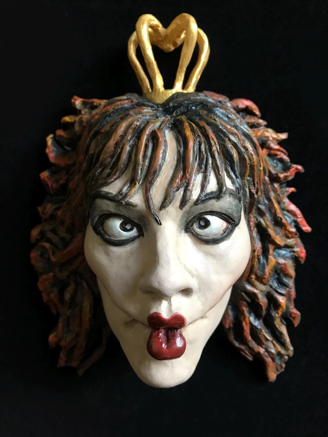 Collectible Figurine of Mother of Punk Rock, Portrait With Magnet, Home ...