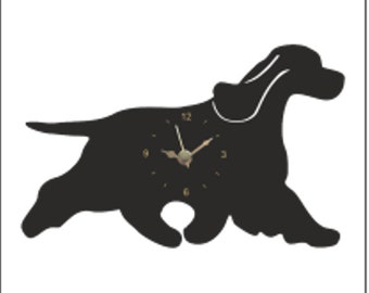 Cocker Spaniel Wall Clock - Etsy