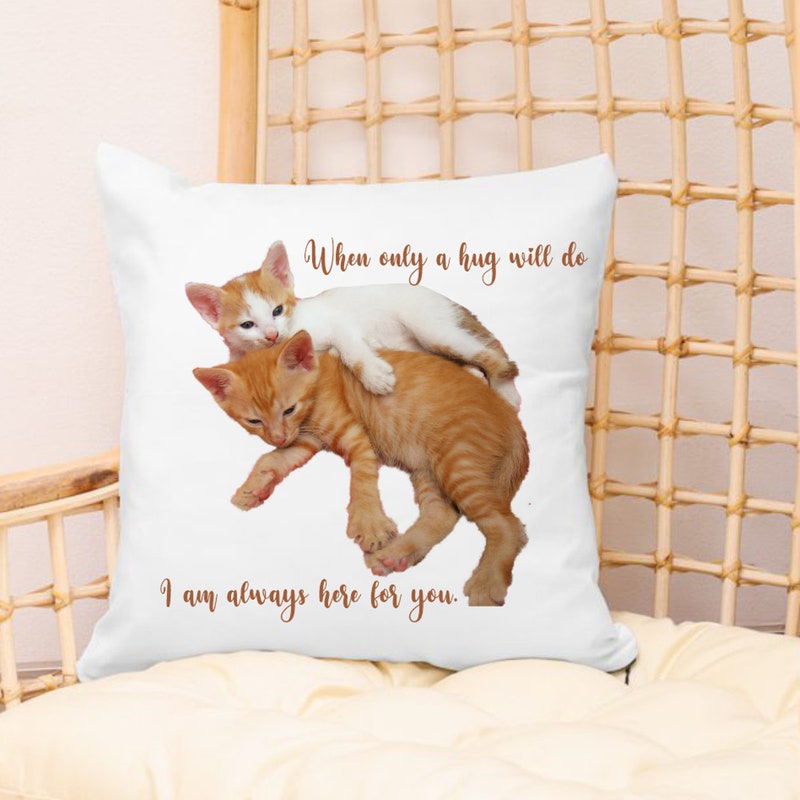 Cat Hug Pillow - Etsy