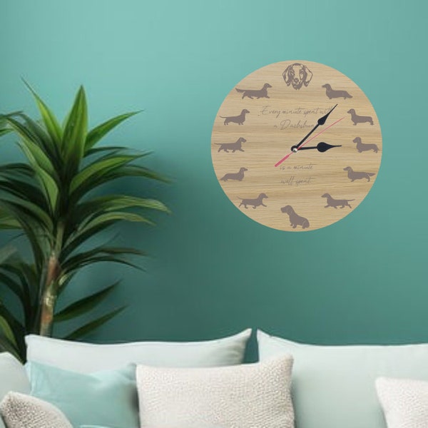 Dog Clock - Etsy