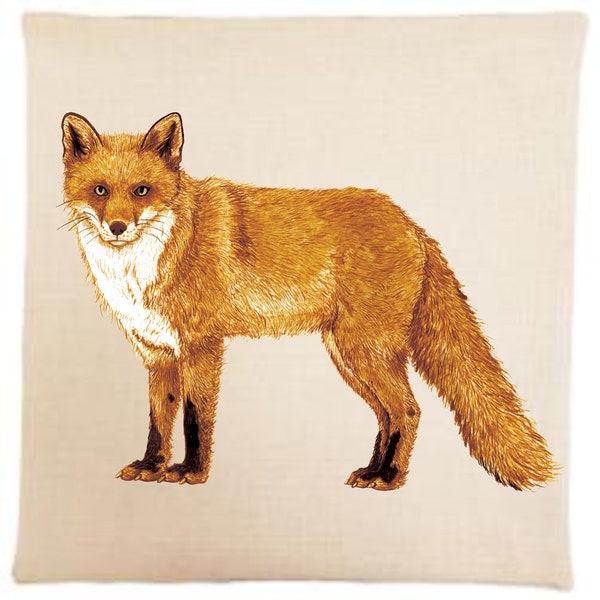 Fox Cushion - Etsy