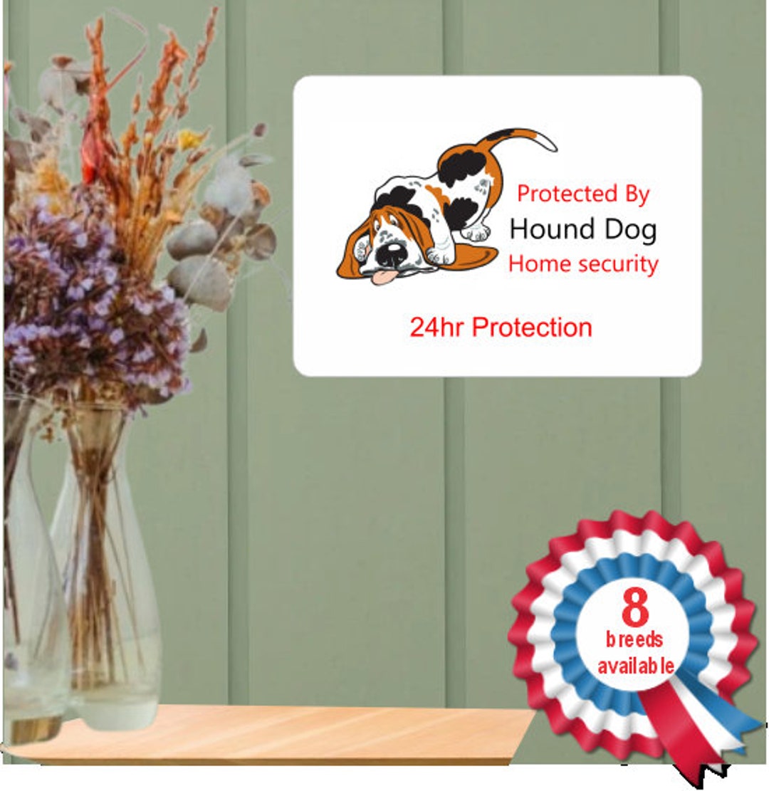 Dog Novelty Security Sign, Basset Hound , Cockapoo, Dachshund, French ...