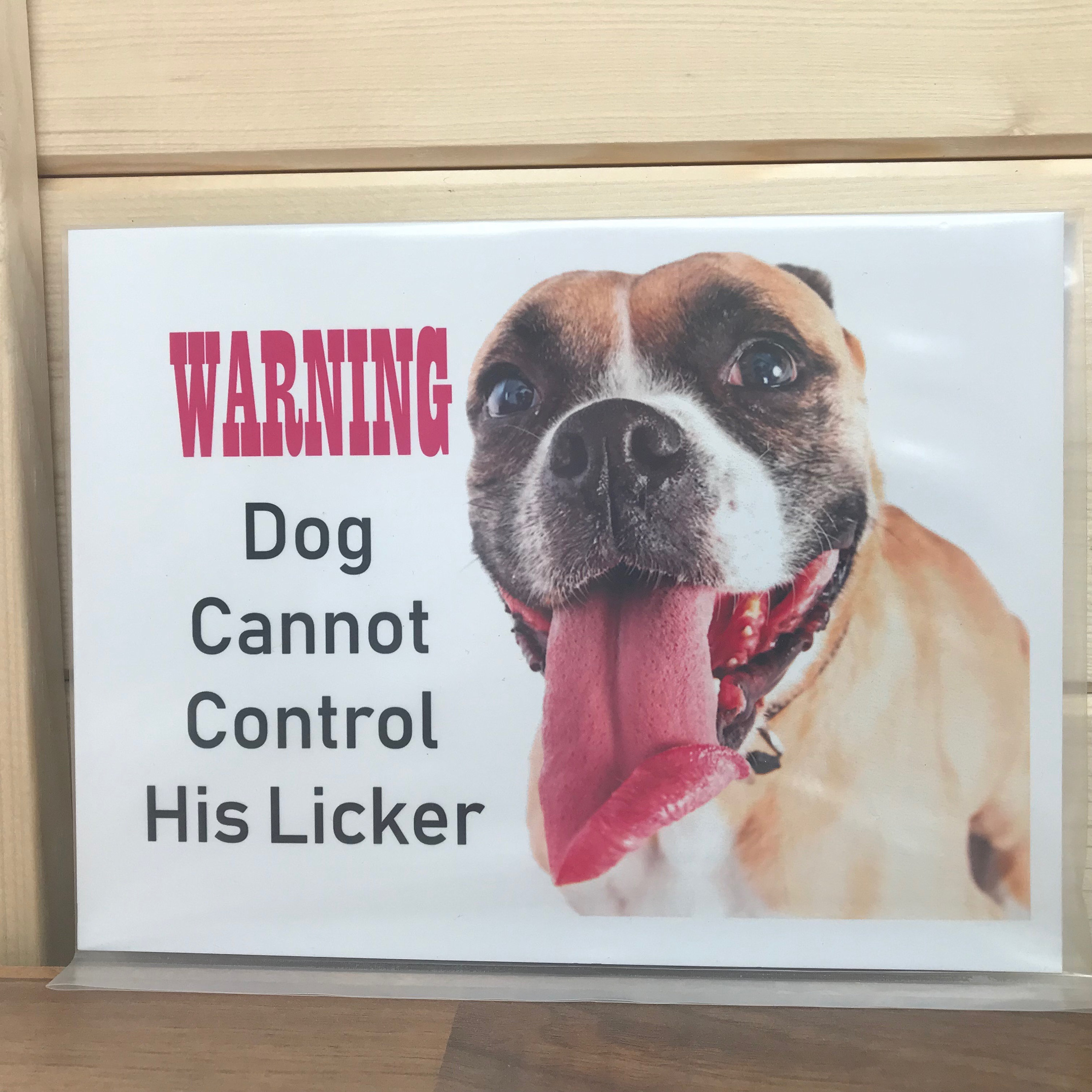 Boxer Dog Signs