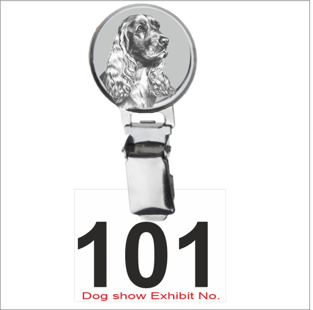 Dog Show Ring Clip Exhibitor Number Clip Dog Breed Number - Etsy Australia
