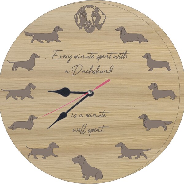 Dog Clock - Etsy