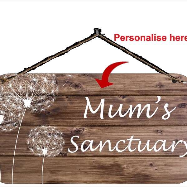 Sanctuary Sign - Etsy