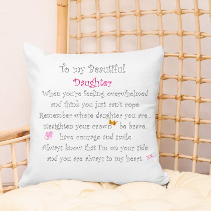 Daughter Pillow - Etsy