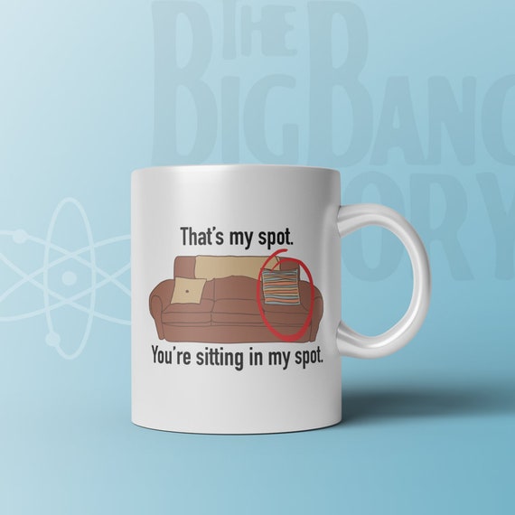 Big Bang Theory My Spot Mug - Etsy