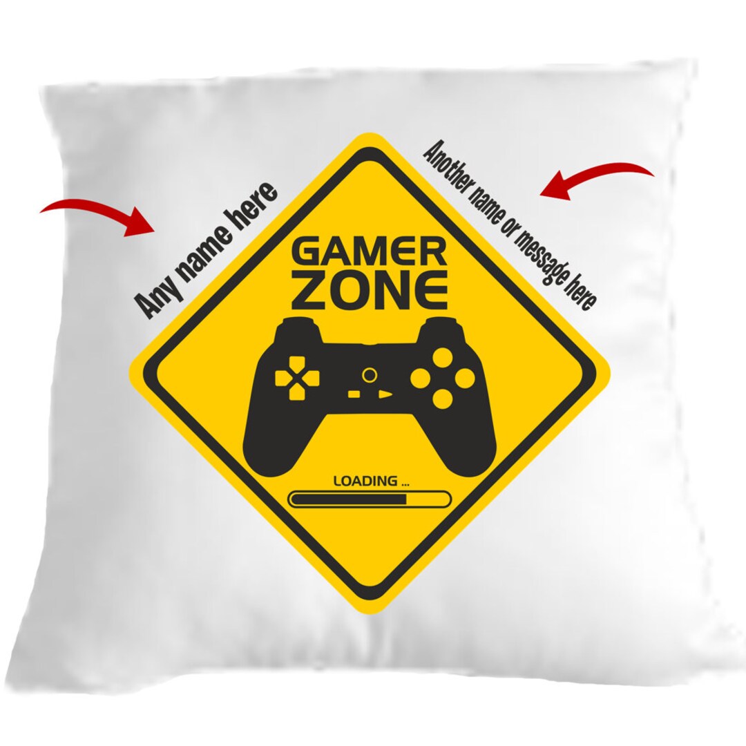 Gamer's Cushion Video Game Cushion Teenagers Cushion Gamer - Etsy