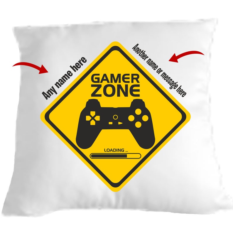 Gamer's Cushion Video Game Cushion Teenagers Cushion Gamer - Etsy