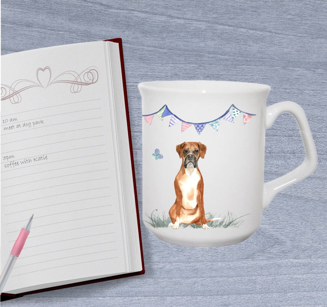 Boxer Dog Mug Life is Better With a Boxer - Etsy