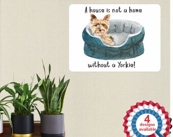 Yorkie Sign,funny Metal Signs,dog Warning Sign,yorkie Warning Sign ...