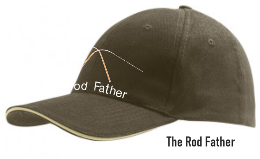 The Rod Father Fishing Cap - Etsy