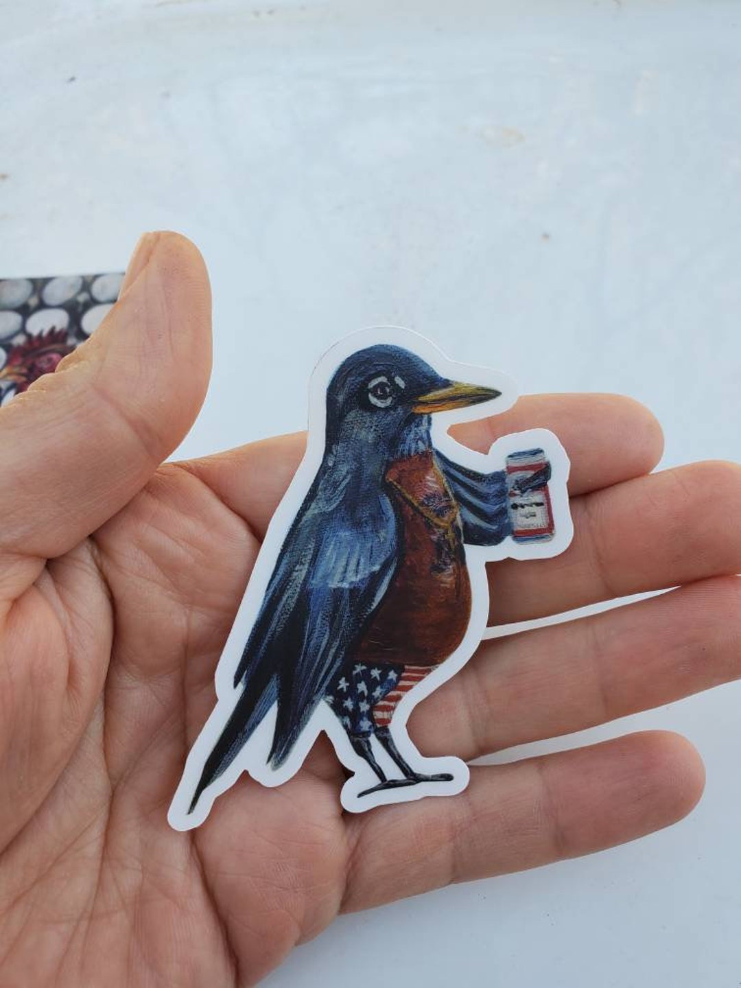 American Robin Sticker - Etsy