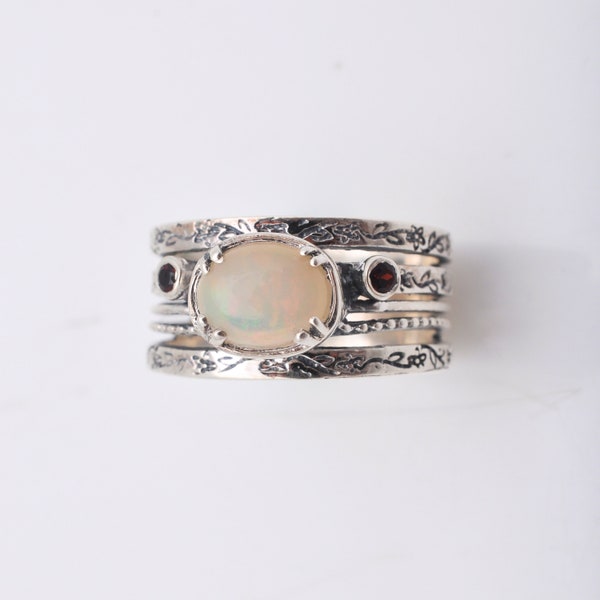 Opal Class Ring - Etsy