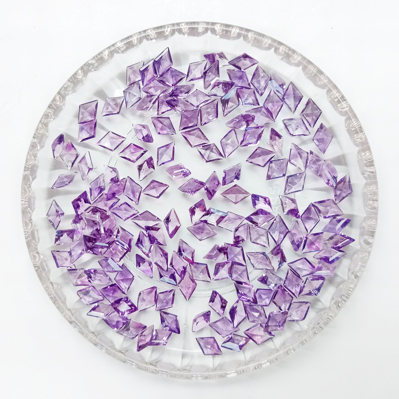 Natural Vibrant Purple Amethyst Kite Shape Fancy Kite Shape - Etsy