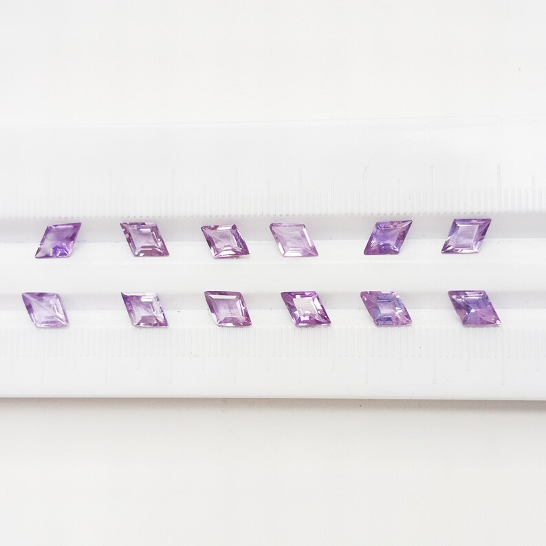 Natural Vibrant Purple Amethyst Kite Shape Fancy Kite Shape - Etsy