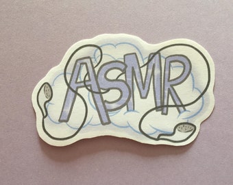 Asmr Sticker - Etsy