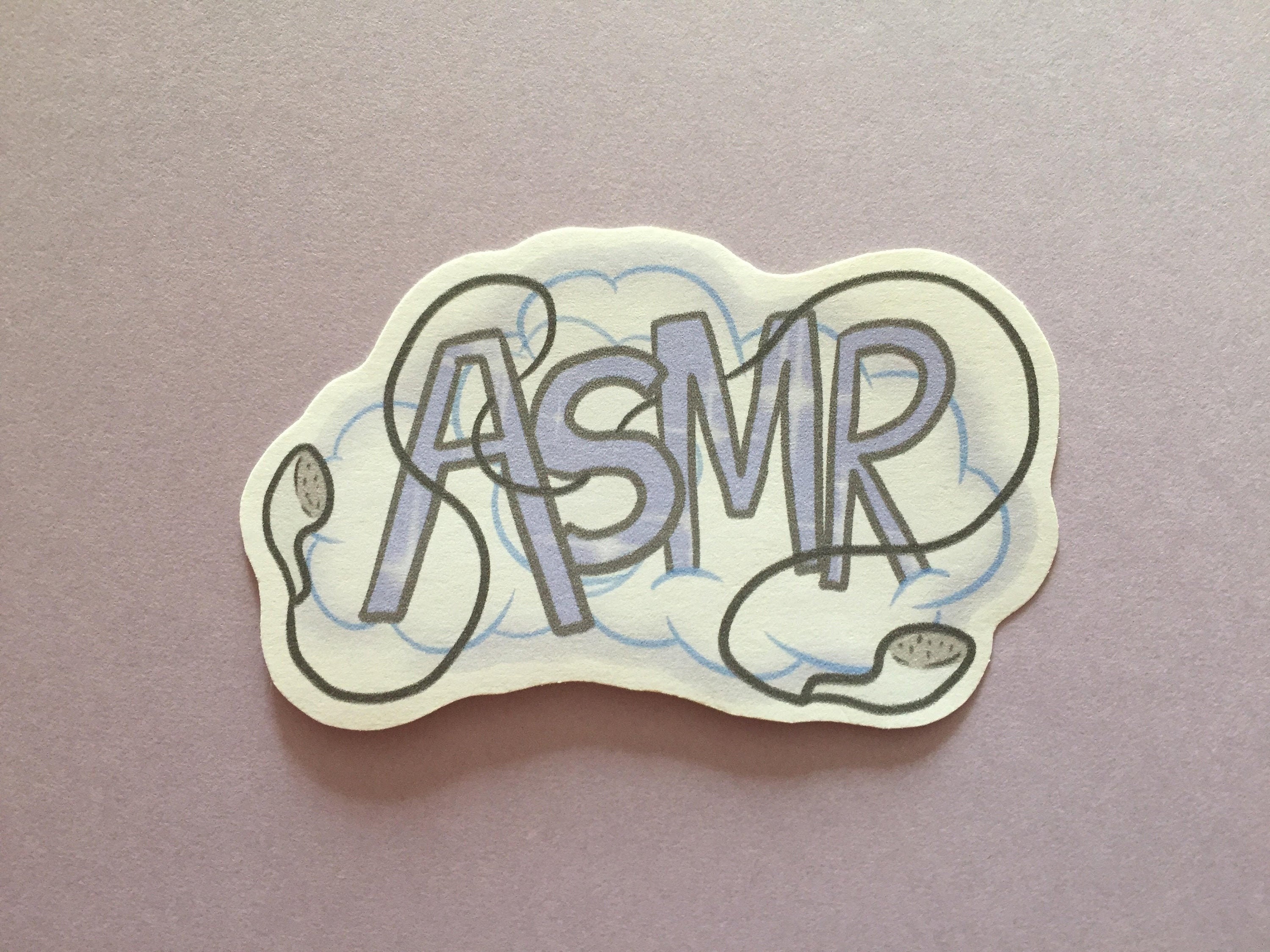 ASMR Sticker | Etsy
