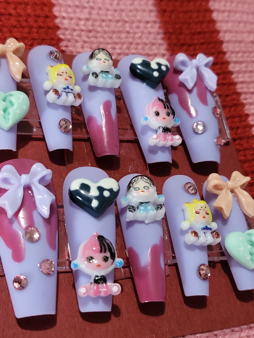 Cry Baby Nails - Etsy