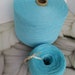 Sky Blue Cotton Yarn for Knitting Crocheting Machine Knitting, 100g /3 ...
