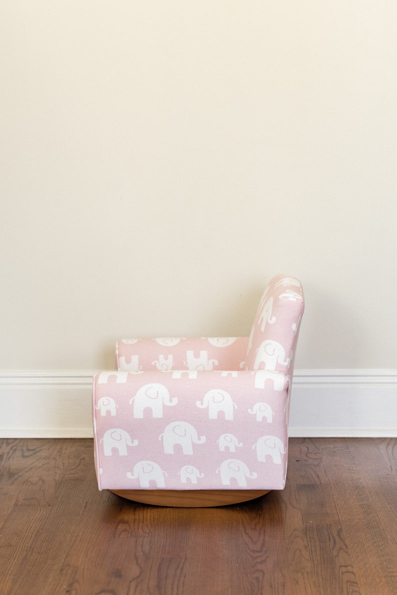 Personalized Child's Upholstered Rocking Chair / Chair - Etsy