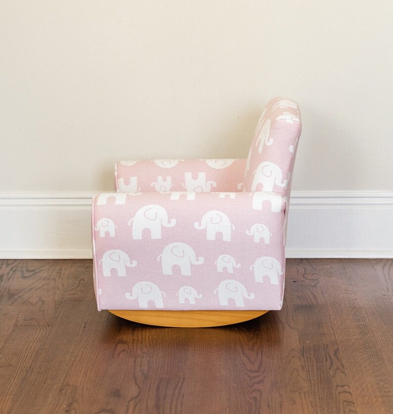 Personalized Child's Upholstered Rocking Chair / Chair - Etsy