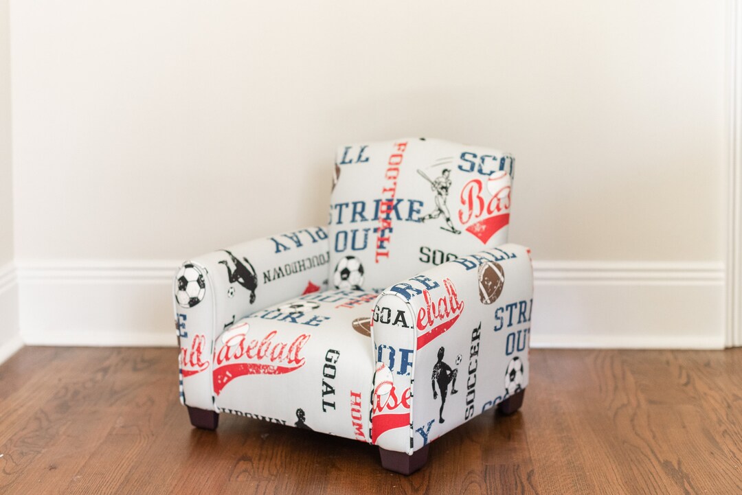 Personalized Child's Upholstered Rocking Chair / Chair - Etsy