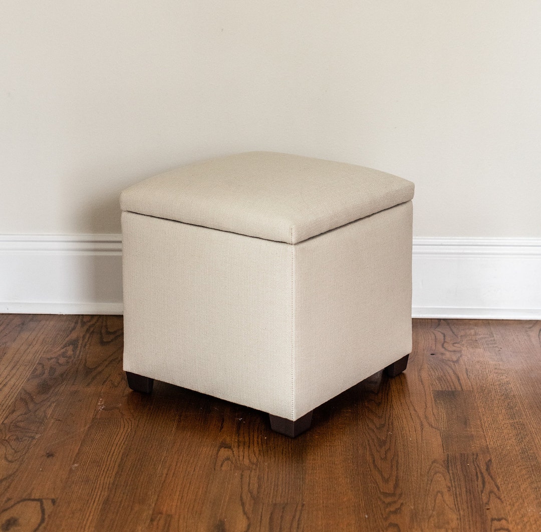 Cube Storage Ottoman / Kid Toy Box - Etsy